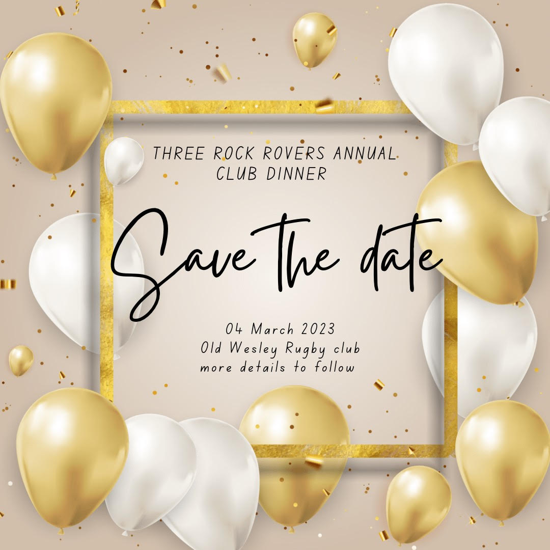 Rovers Representing, Club Dinner & more! – Three Rock Rovers